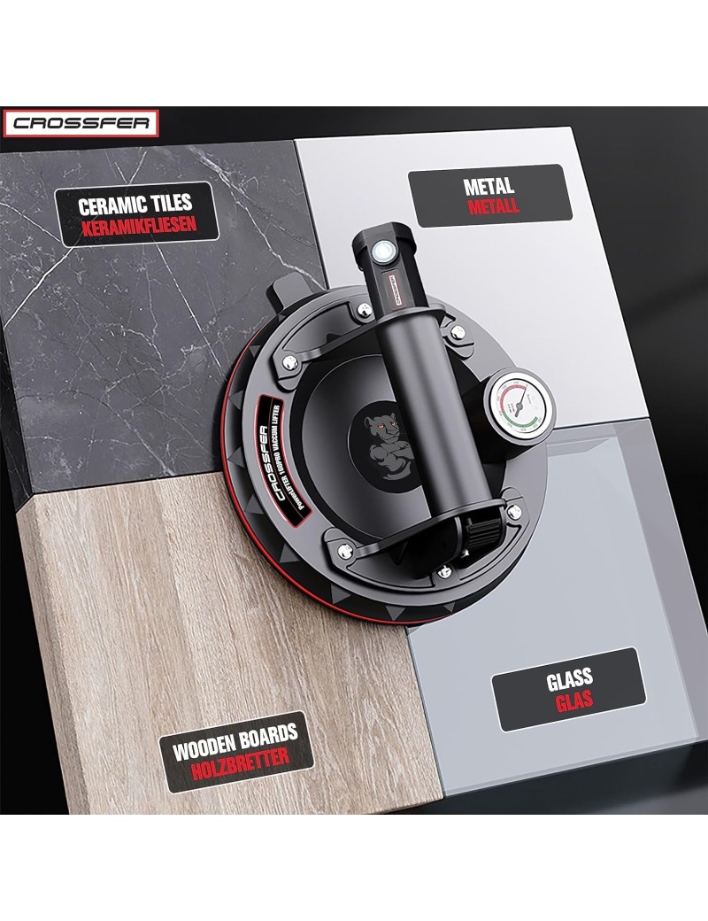 Ventouse de manutention professionnelle sans fil 160 Crossfer