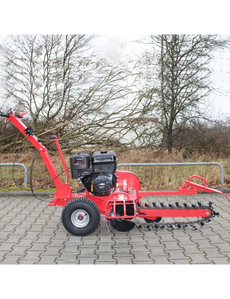 Trancheuse de sol à chaine thermique 13 CV